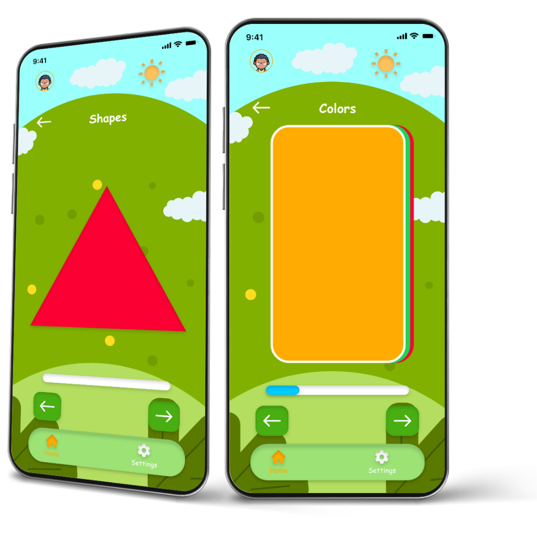 Shapes & Colors App – The App Dynamics